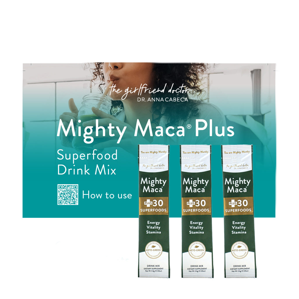 12 Mighty Maca Plus Trials + 24 Info Line Cards – Dr Anna Cabeca's ...
